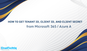 How to get client id and client secret in office 365